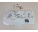 LiteOn Natural Keyboard SK-6000 Ergonomic Wired AT / Serial 2 position tilt